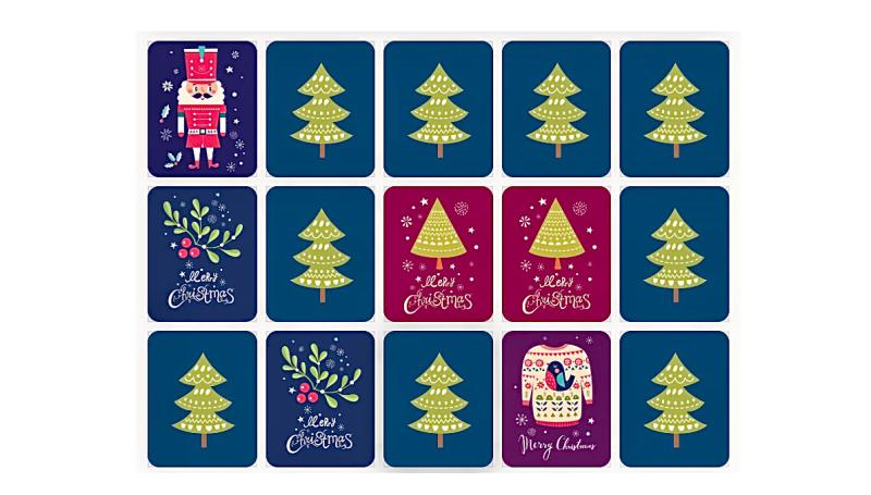 Holiday memory game | Interacty project