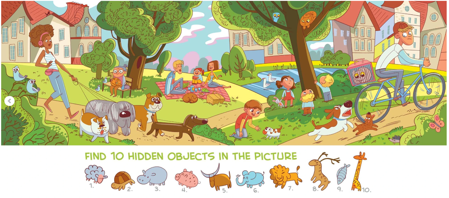 Hidden Objects #1 | Interacty project