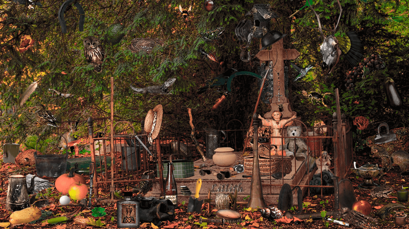 Backyard Hidden Objects Game | Interacty project