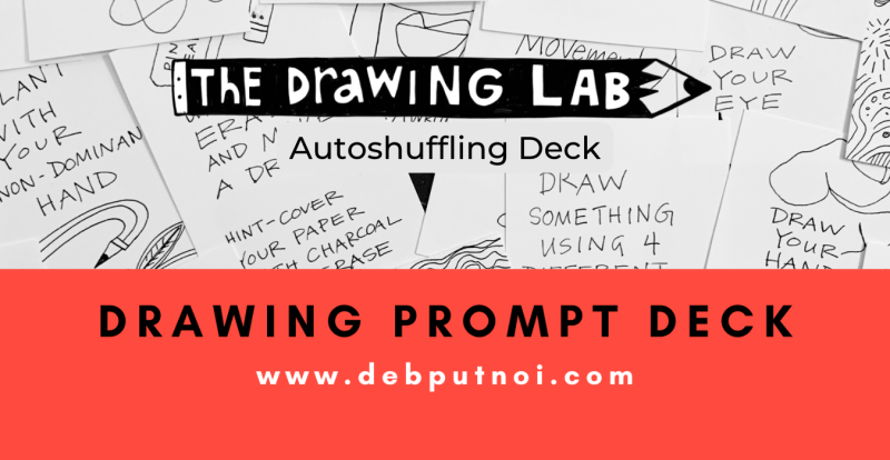Drawing prompt Deck | Interacty project