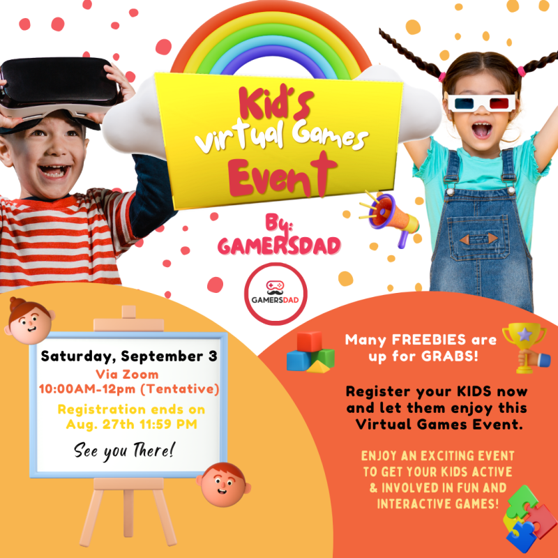 GamersDad Kids Virtual Games Event | Interacty project