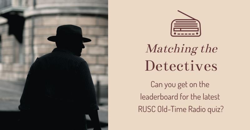 Matching the Old Time Radio Detectives | Interacty project