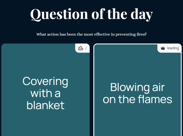 Plantilla "Pregunta del día"