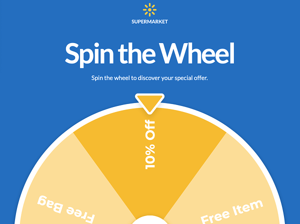"Spin the Wheel" template